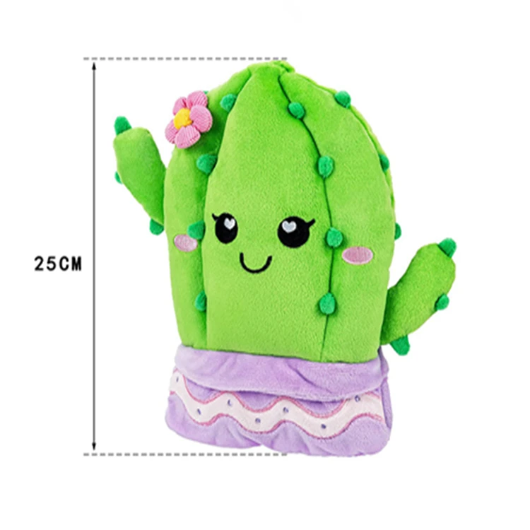 Warmer Heatable Microwavable Green Cactus Stuffed Plush Toys Heating ...