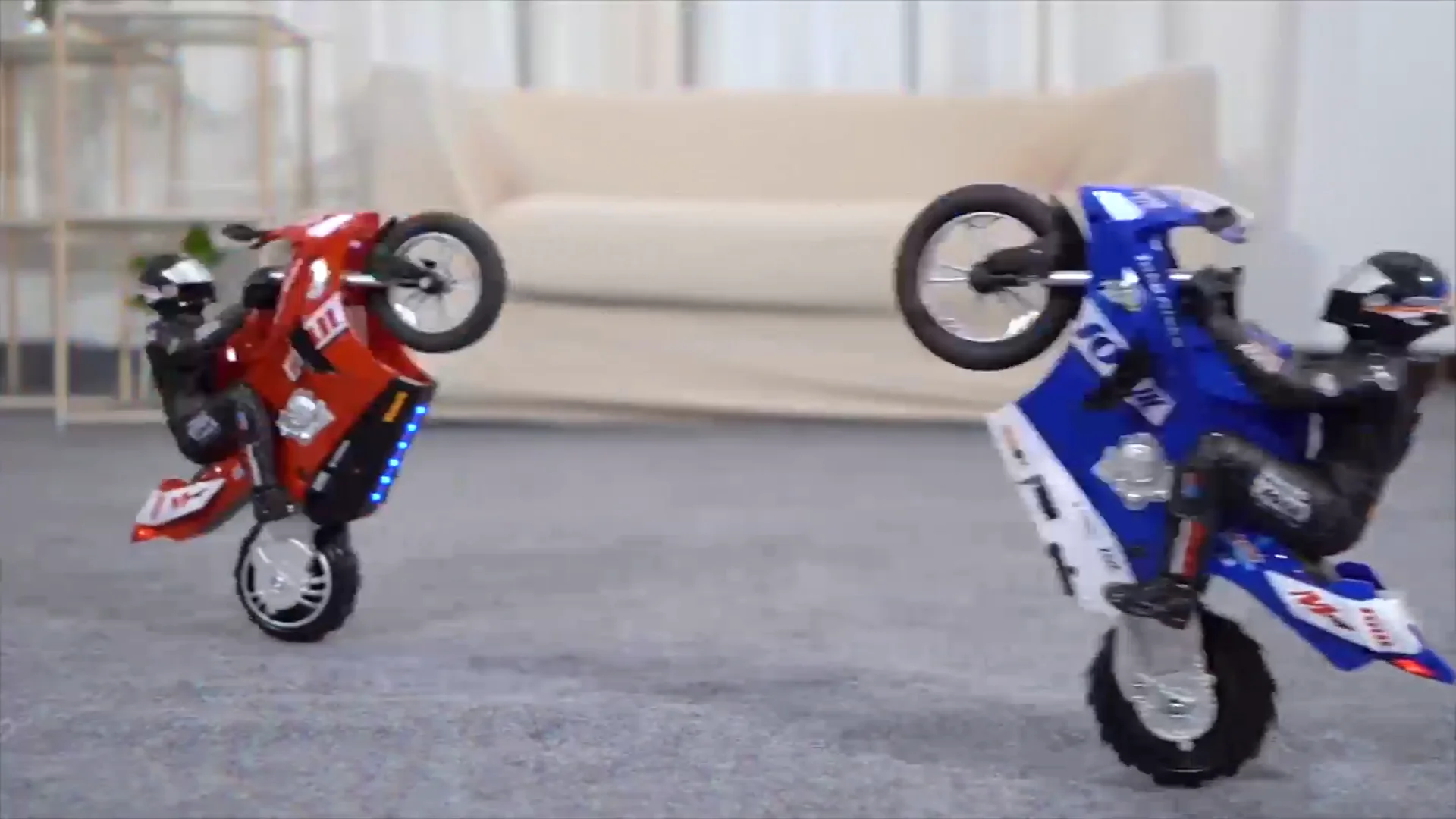 1:6 Rc Stunt Motorcycle Rc Stunt Car Toys 2.4g Remote Control ...