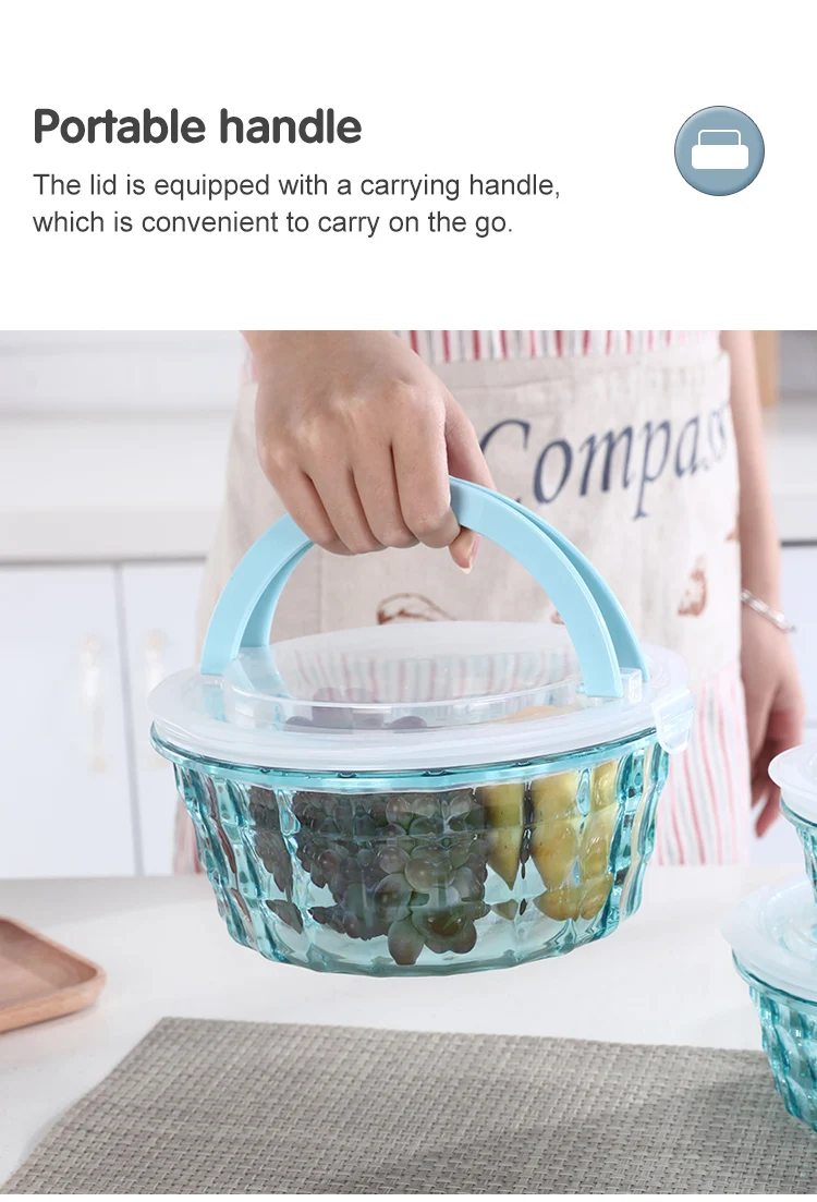 Customizable Multifunctional Stackable Plastic Food Storage Box With ...