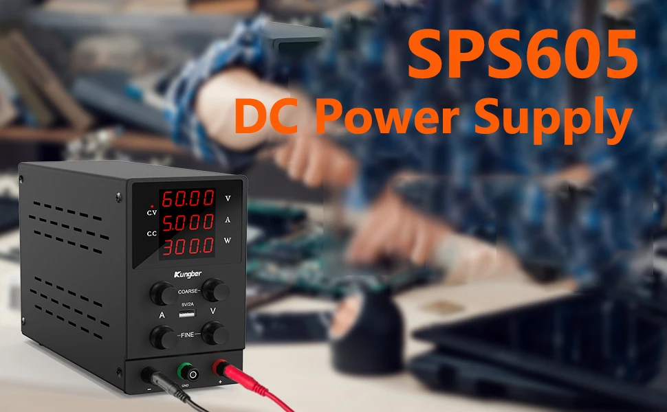 NICE-POWER Adjustable 0~60V 0~5A DC Bench Switch Power Supply