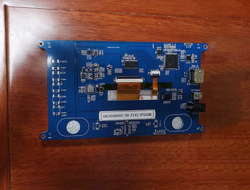 7 Inch 1024x600 Raspberry Pi Lcd Ctp Display Ips Screen 7 Inch Lcd ...