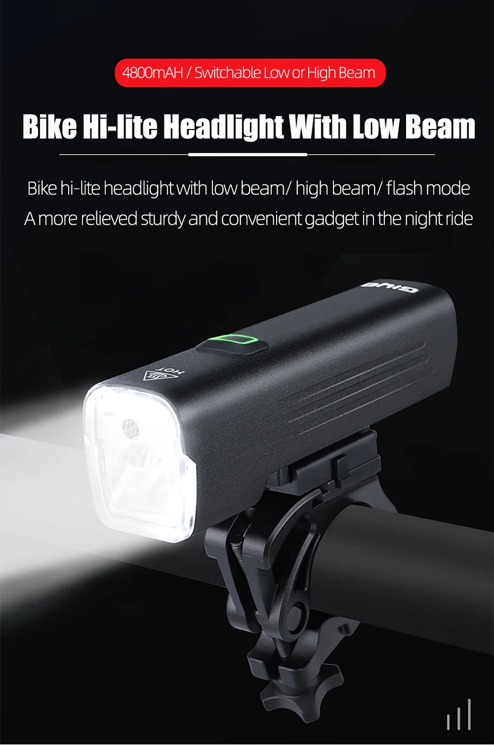 Rts New Ultra Bright 1000 Lumen Usb Rechargeable Bicycle Light Power ...