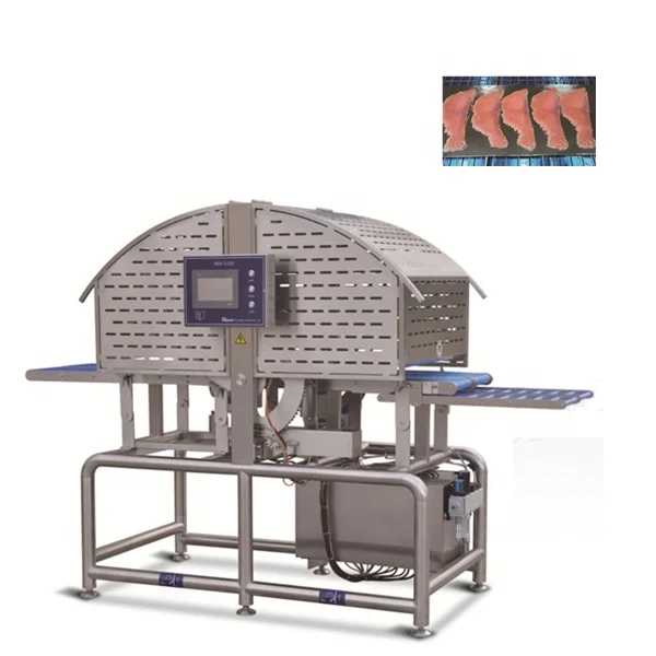Fresh Fish Fillet Slices Cutting Machine For Russia Market Xqj2-215 ...