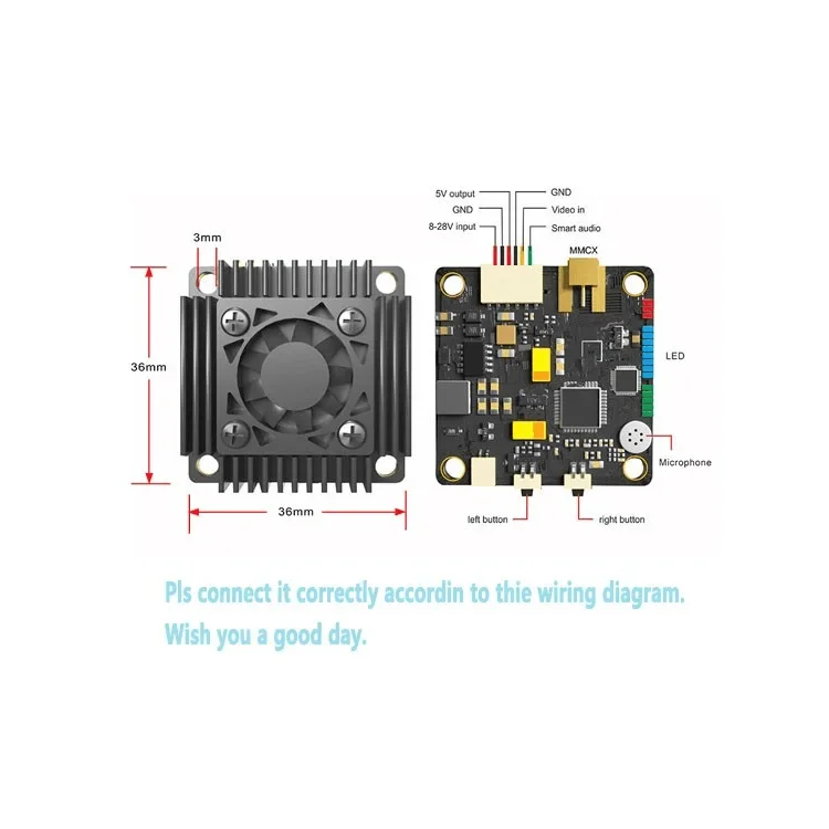 AKK Ultra Long Range VTX - 4.9G 3W FPV Transmitter