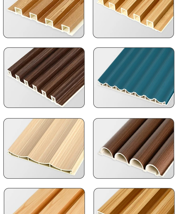 Flexible Solid Wooden Slat Rotating Grille Wall Panel