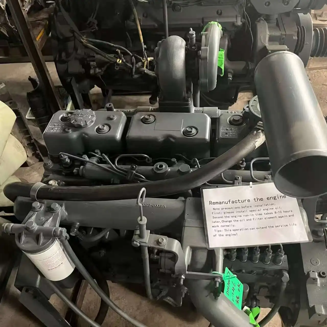 Genuine New Diesel Engine DE08 DE08TIS Assembly for Excavator DH300LC-7 ...