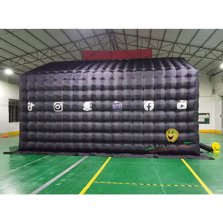 Large Inflatable Cube Tent Large Marquee Event Party Tent Customized ...