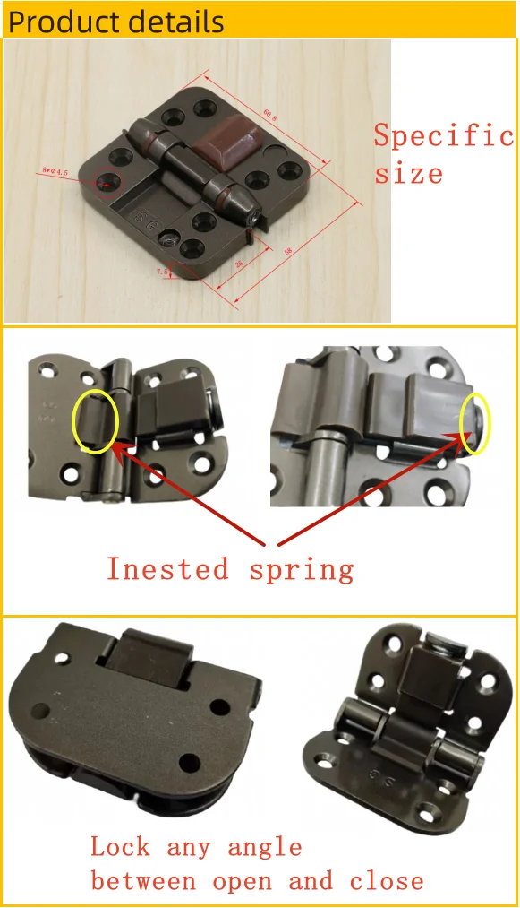 Strength Factory Mini Self Closing Small Aluminium Spring Loaded Holder ...
