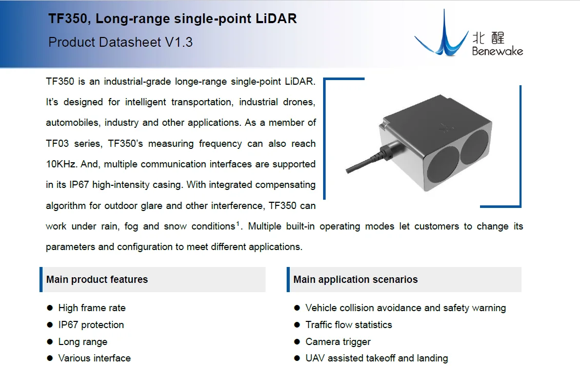 Lidar Obstacle Avoidance Obstacle Lidar For Drones Accessories Lidar