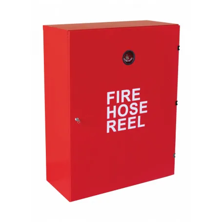 Fire Fighting Cabinet Wall Mounted Metal Powder Coated Red Fire Hose ...
