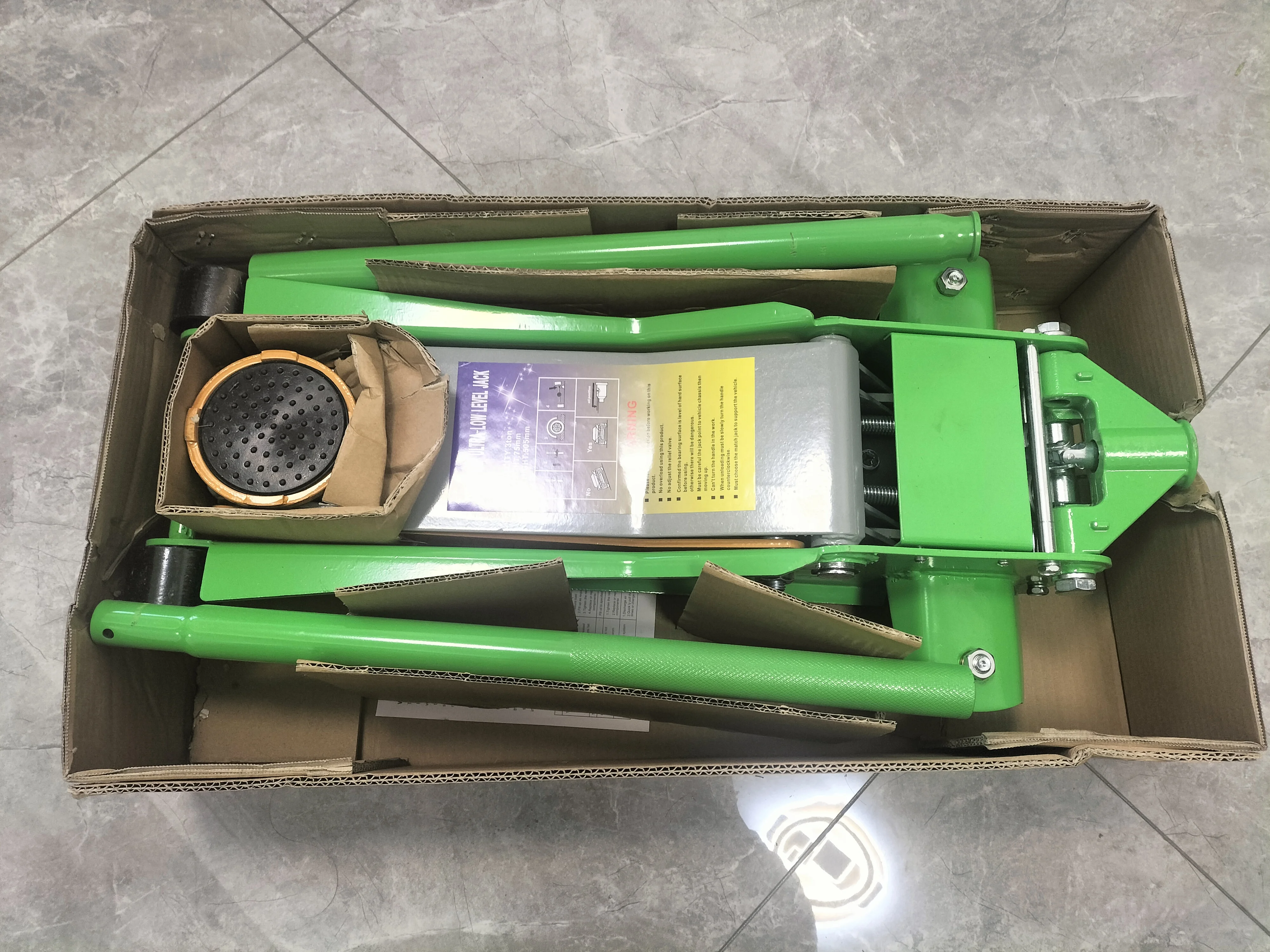 Alibaba.com: 3 Ton Horizontal Hydraulic Floor Jack, Single/Double Pump ...