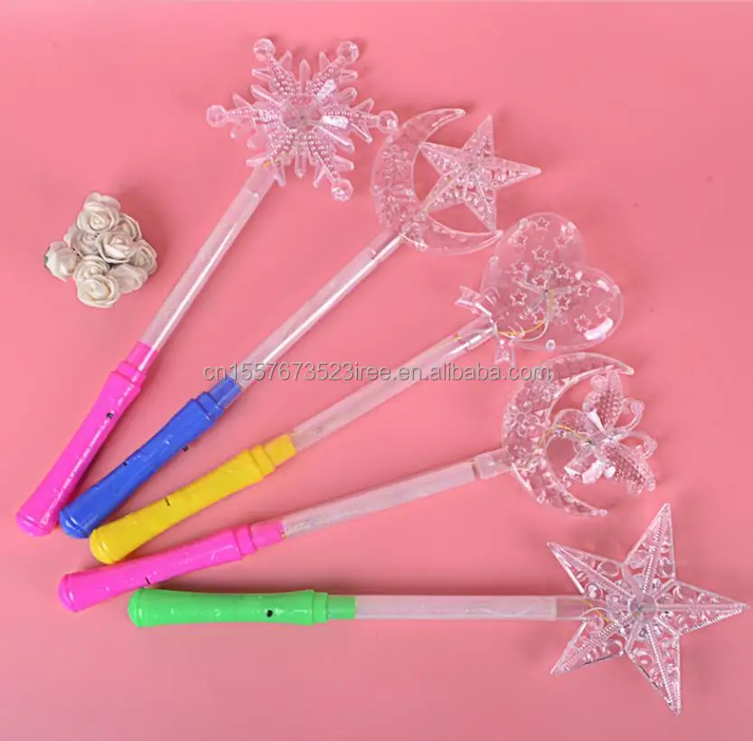 Snowflake Light up Wand for Christmas Costume Rave Party Decor Baton ...