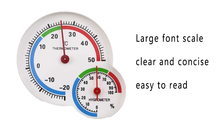 Pointer Thermometer Hygrometer - Indoor Temperature & Humidity