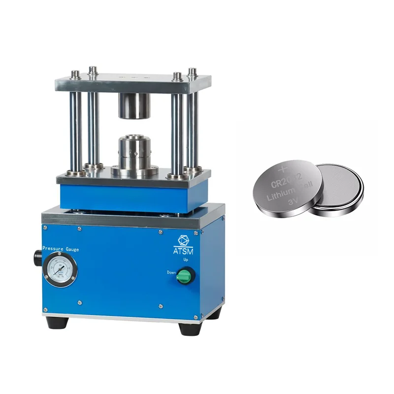 Cr2032 Coin Cell Pneumatic Crimper Crimping and Disassembling Machine ...