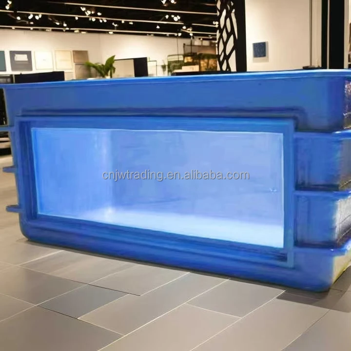 Pond with Viewing Window and Filter - Fibreglass FRP Fish Tank