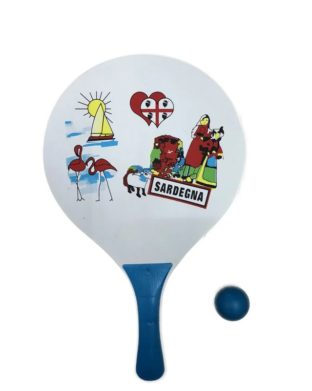 Customized Wooden Beach Paddle Rackets Set - Oem