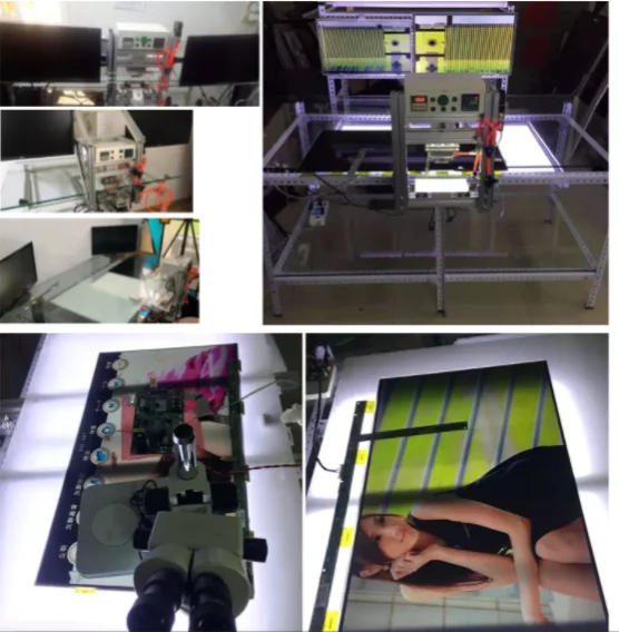 Tkdmr Cof Bonding Machine Lcd Led Tv Panel Screen Repair Machine ...