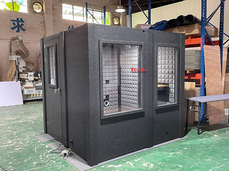 Customized Sound Proof Booth for Acoustical Audiology Tests