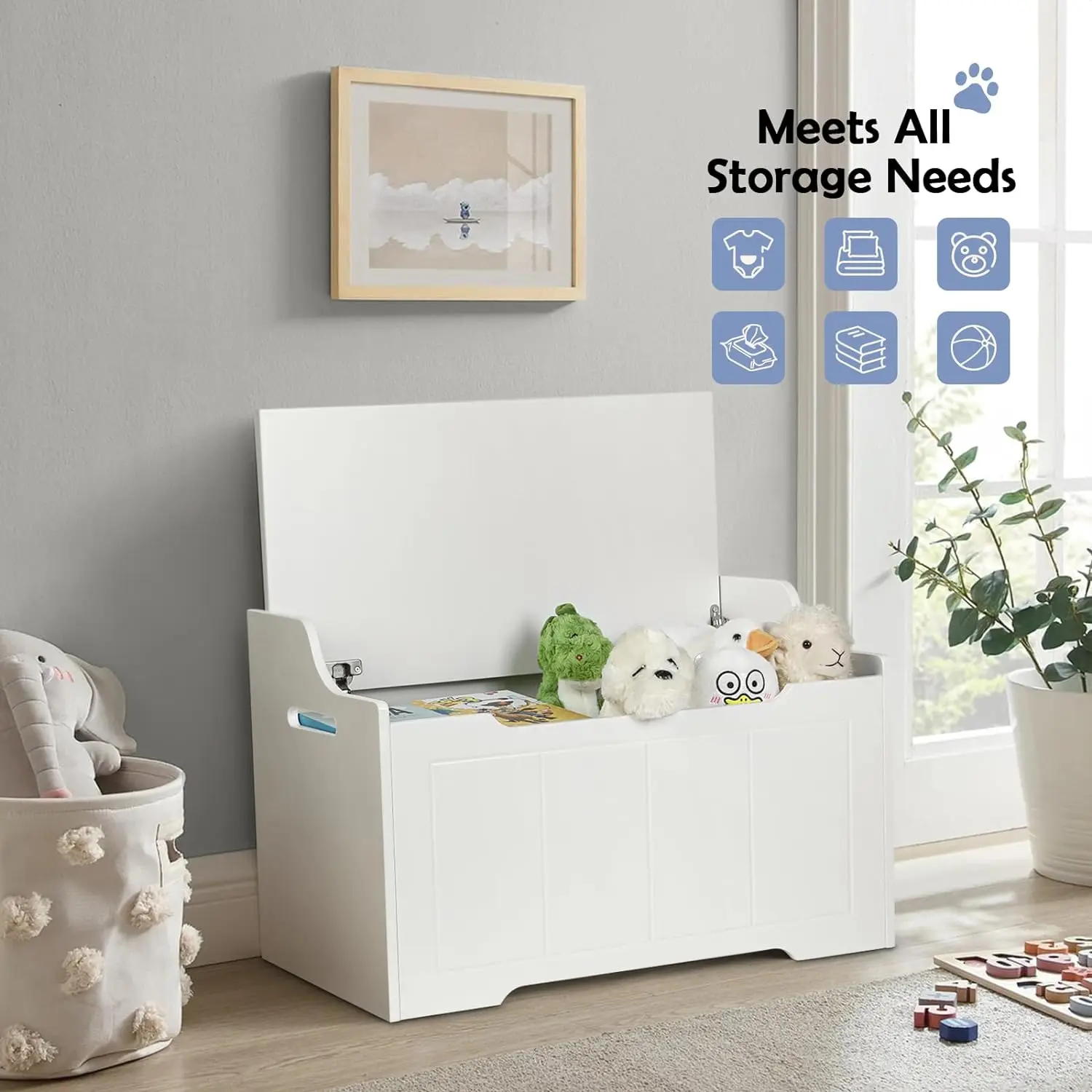 Wooden Kids Toy Organizer Hidden Organizer Storage Wooden Boxes - Buy ...