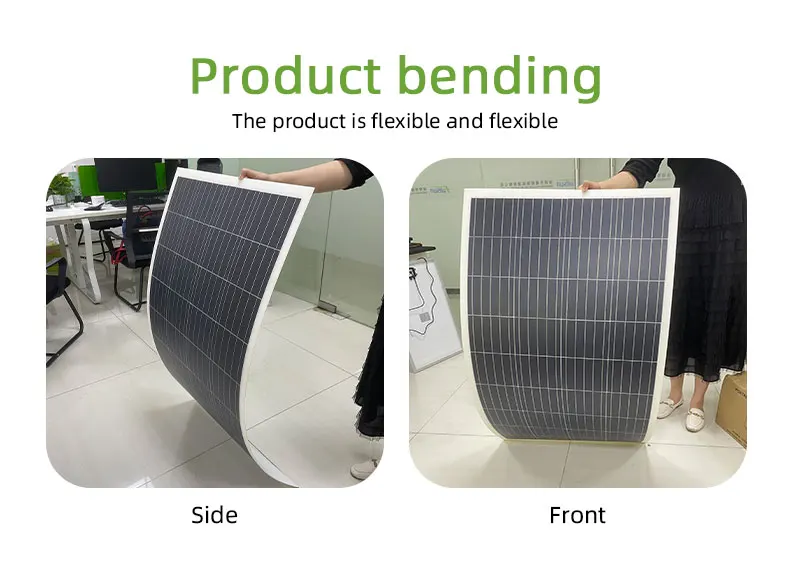 Fullsun OEM Solar Flexible Panels High Efficiency Solar Panels Roof ...