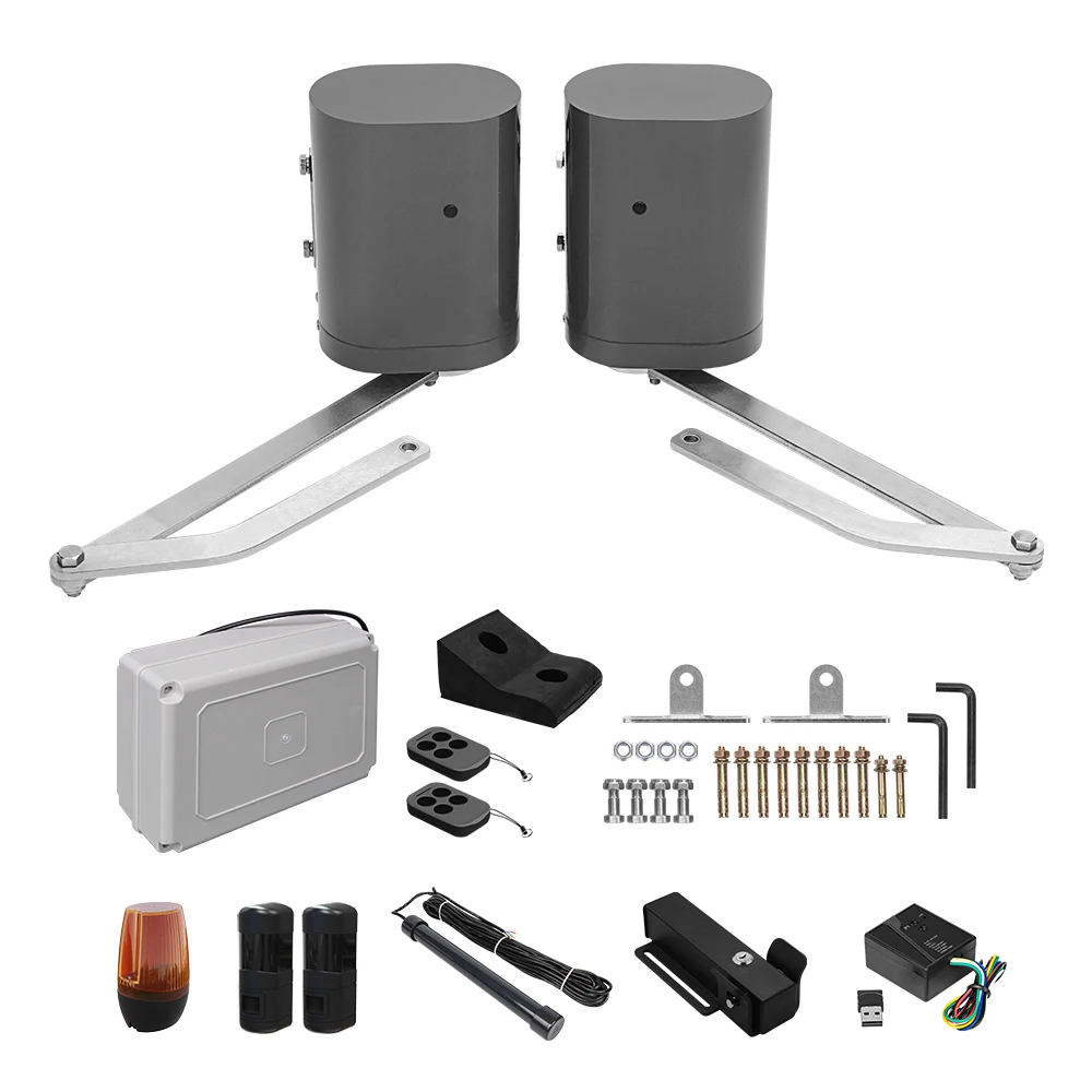 24v Dc 600kg Dual Arms Automatic Type Electric Gate Motor Auto Swing ...