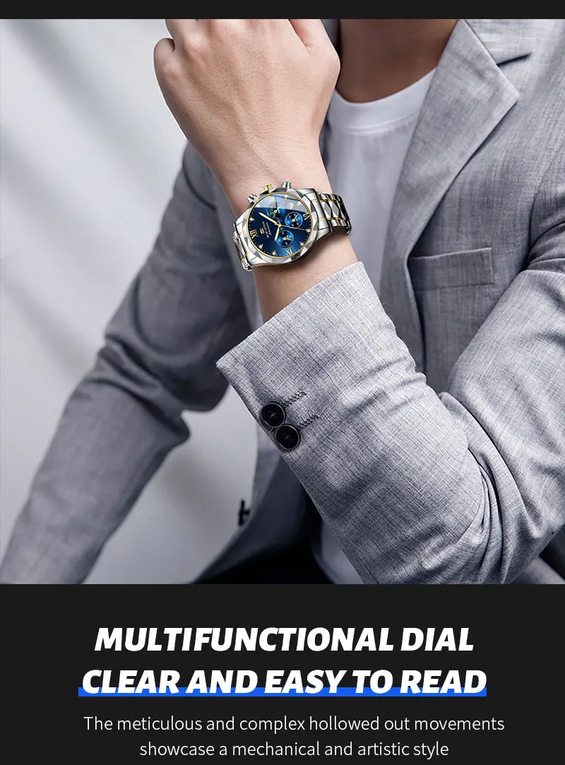 Shop Our Multi Functional Men's Watch - Waterproof & Luminous