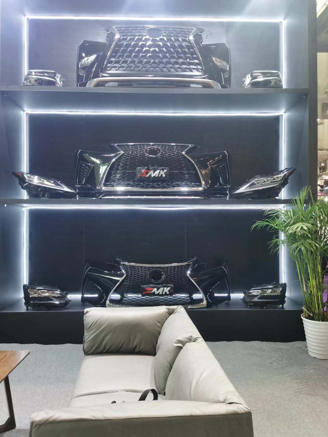 Auto Facelift Front Bumper Set For Lexus Rx 2016 Upgrade To 2016 F ...