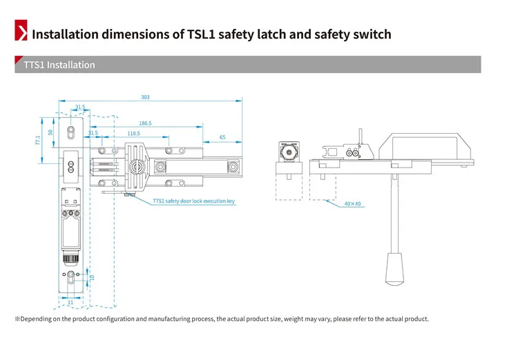 Inductive Safety Latch Switch Rectangular Slide Handle Slc Brand - Buy ...