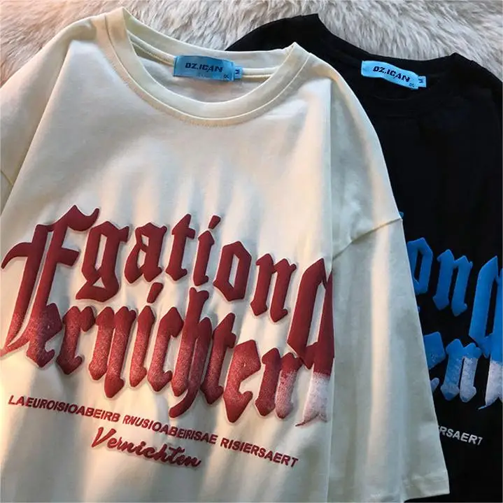 Custom 3D Puff Print T Shirts - High Quality Graphic Designs