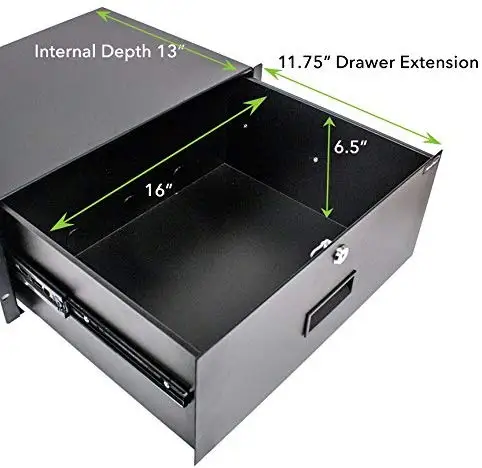 19inch 2u/3u/4u/6u Rackmount Drawer - Boost Network Cabinet
