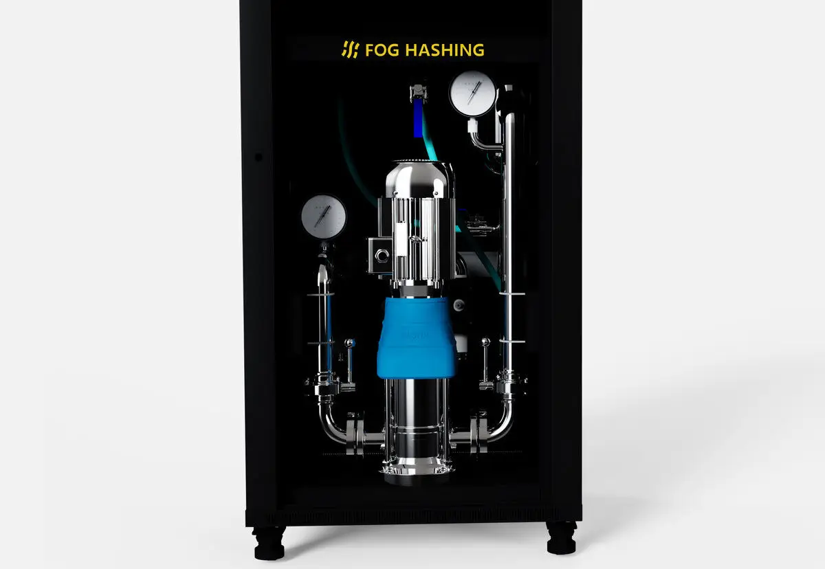 Hydro Cooling System with Dry Cooler Fog Hashing H200-S