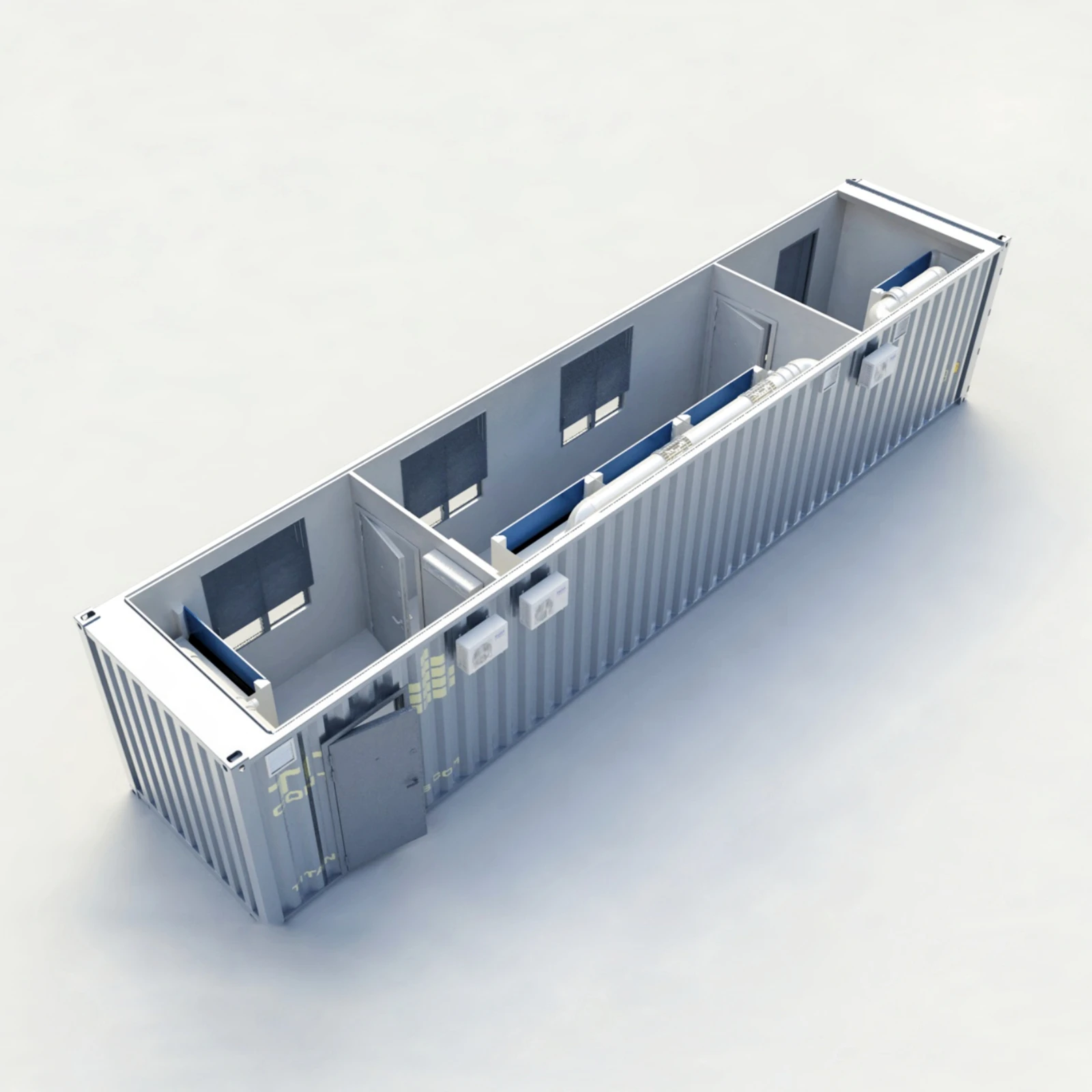 Mobile Laboratory in a 40HQ Container - Transportable Lab