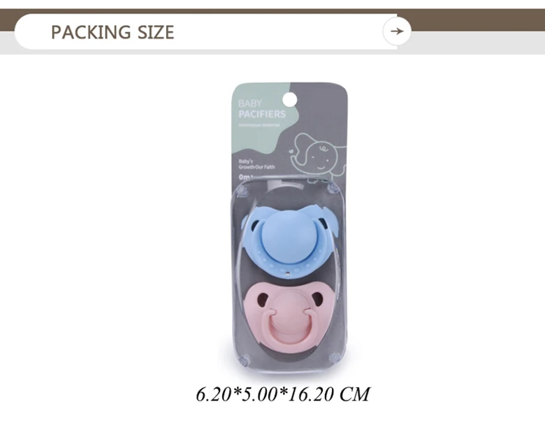 2022 New Arrival Wholesale Food Grade Pacifer Silicone Baby Pacifier ...