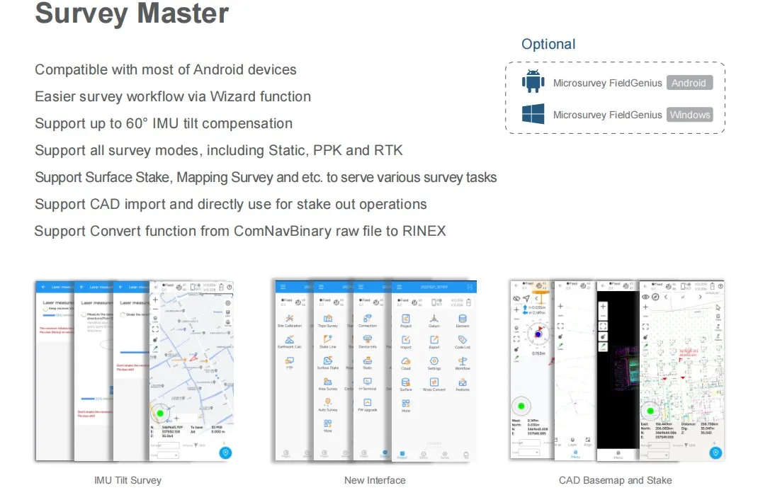 Gps Differential Surveying Gnss Land Deformation Sinognss Gnss Receiver Mars Laser Rtk N3 Laser