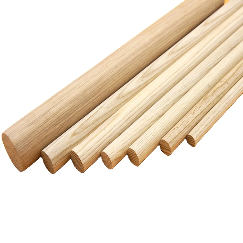Factory Custom Wooden Dowel Craft Sticks Sticks Beech Wood Dowels ...