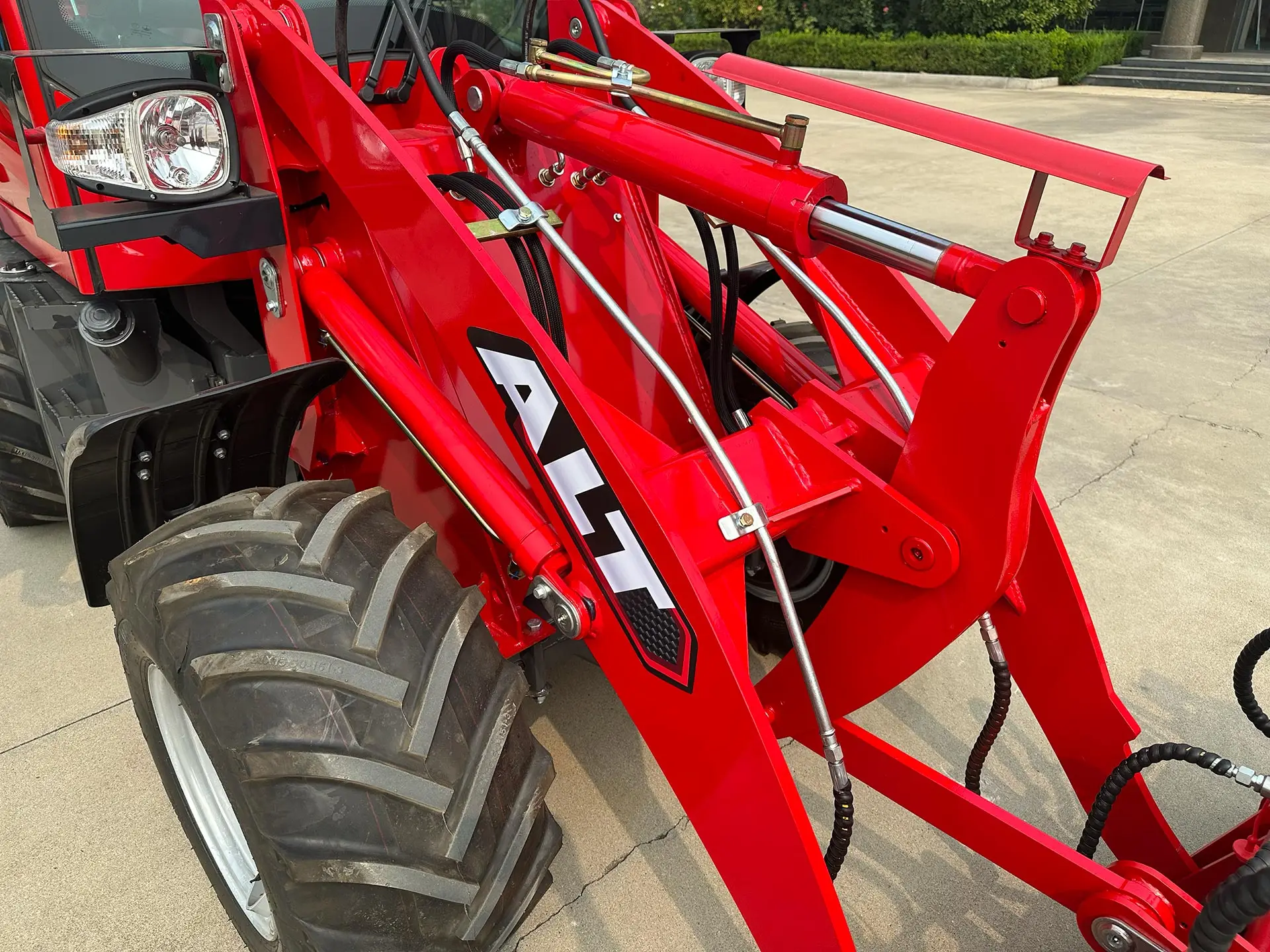 Aolite 610 1 Ton Mini Front End Wheel Loader with Quick Hitch | CE ...