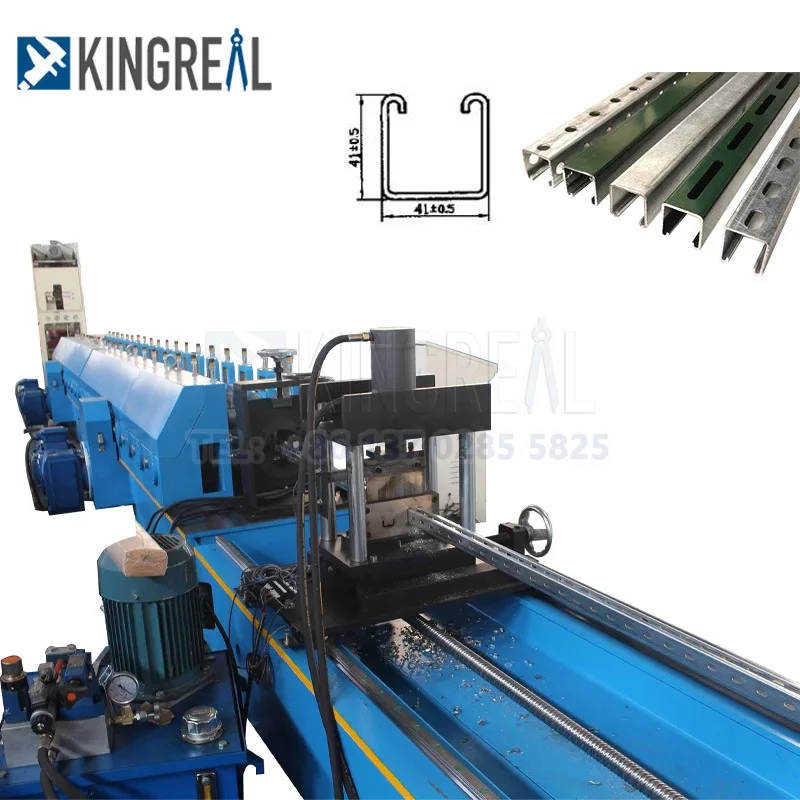 Unistrut Channel Roll Forming Machine - High-Accuracy C Channel Maker