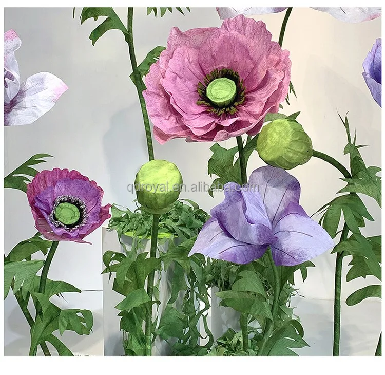 Artificial Paper Giant Flowers for Wedding Event Decoration | Large ...