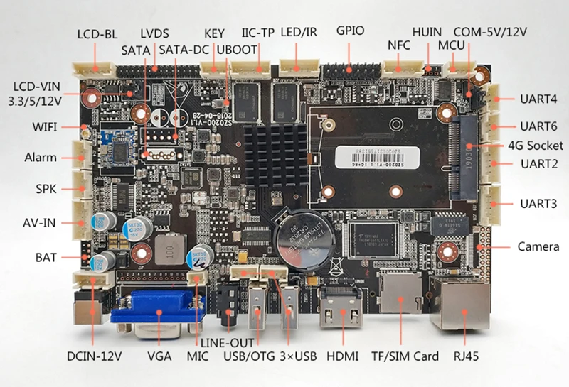 Industrial Control Motherboard - Allwinner A20 SBC