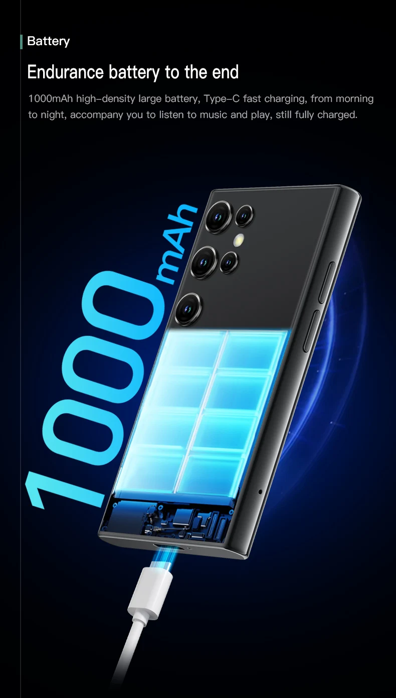 Soyes S23 Pro - Mini Smartphone with Dual SIM & Gesture Control