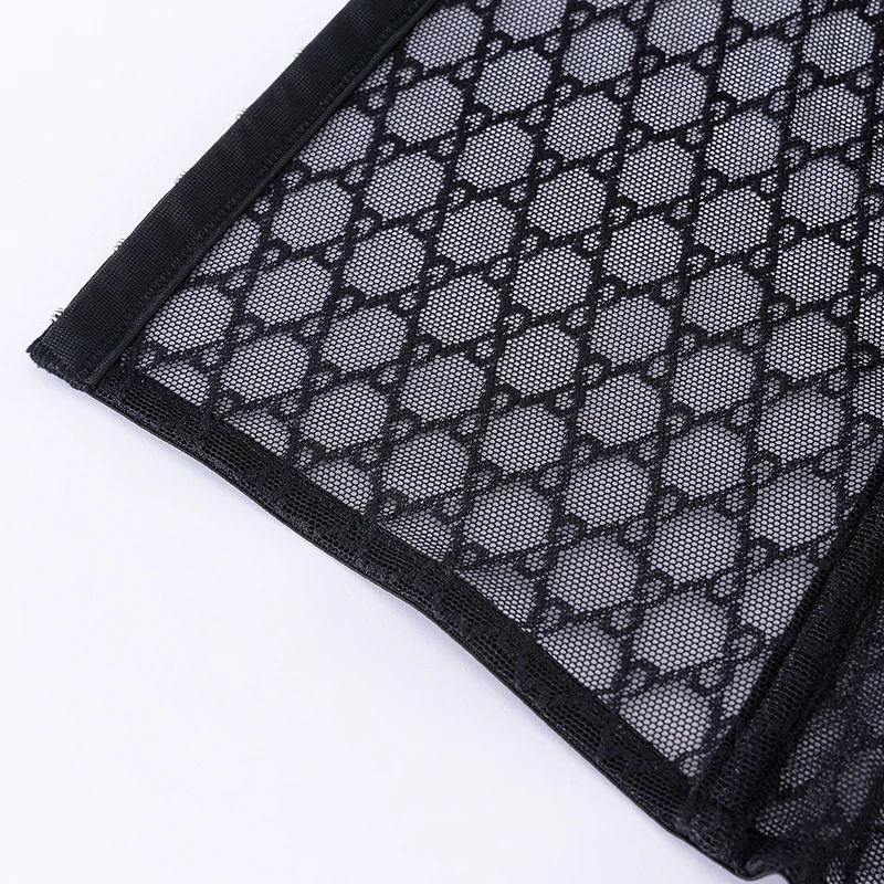 Custom Prompt Delivery Geometric Lace Bustier For Women Push Up Bustier ...