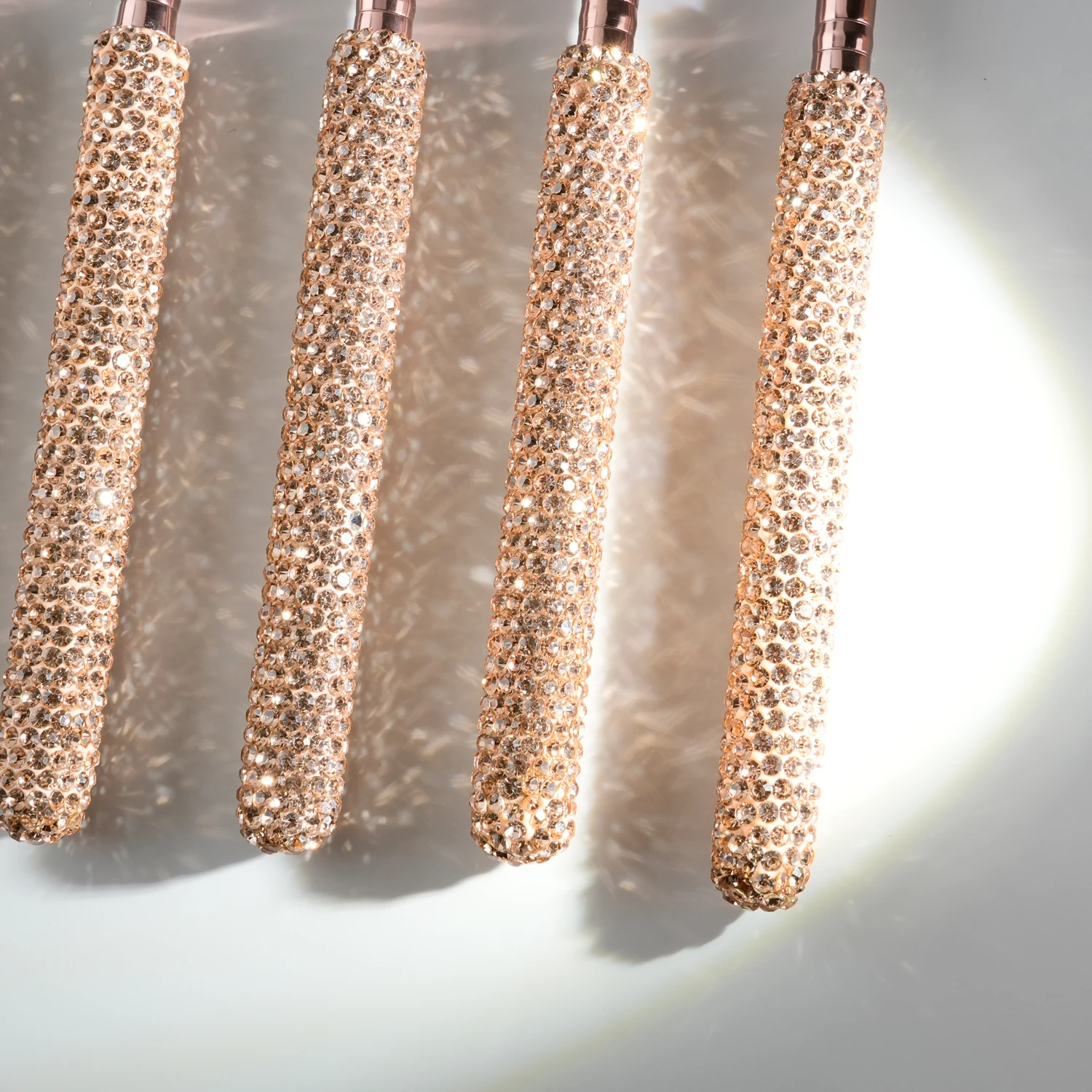 30pcs 28pcs Bundle Professional Glam Brush Set Bling Portable Custom ...