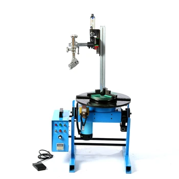 30kg Welding Turntable Welding Positioner Rotary Hd-30 With Wp200 Lathe ...