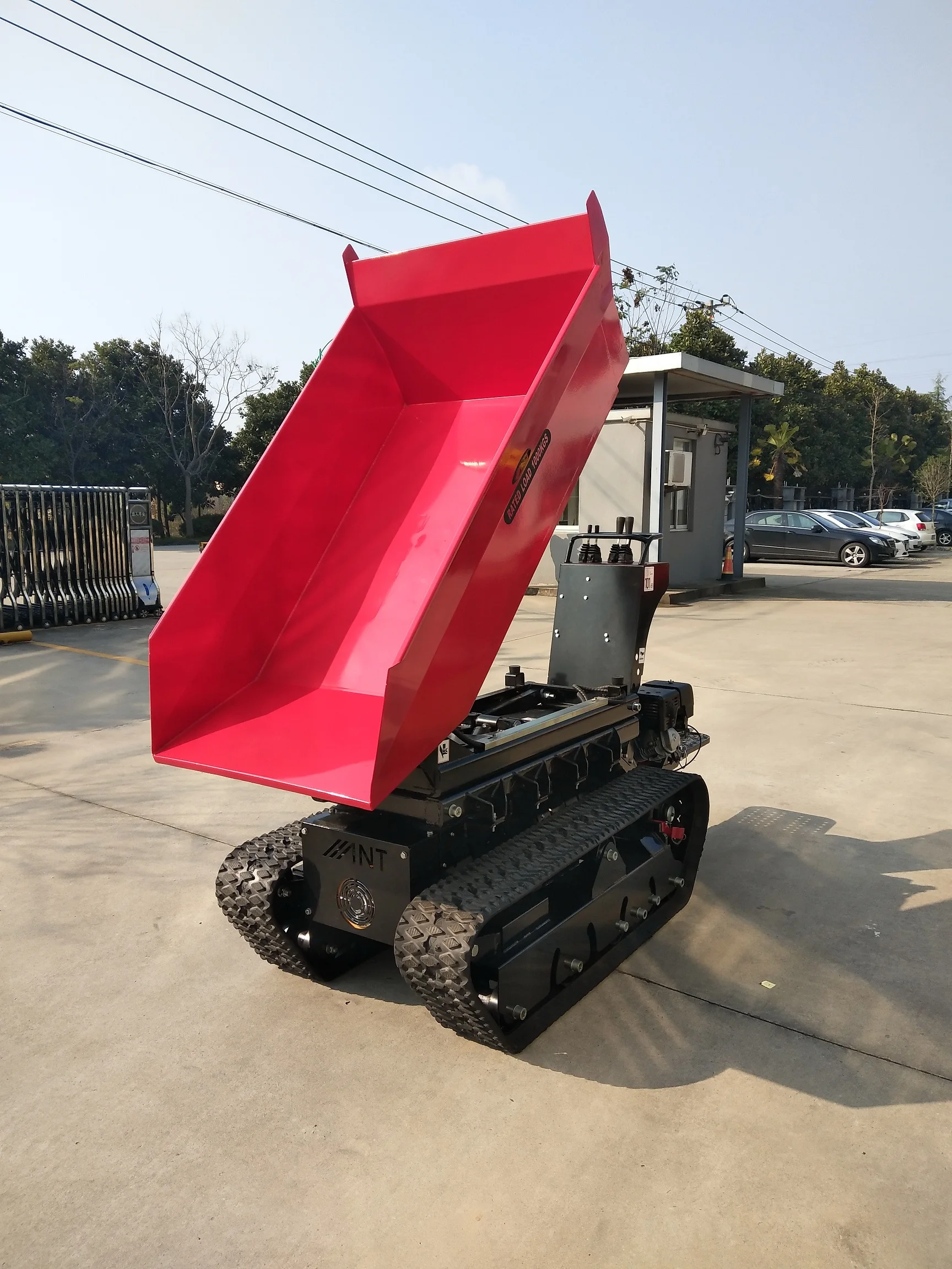 Agriculture Tracked Mini Dumper Garden Loader Small Dumper Lifting Mini ...