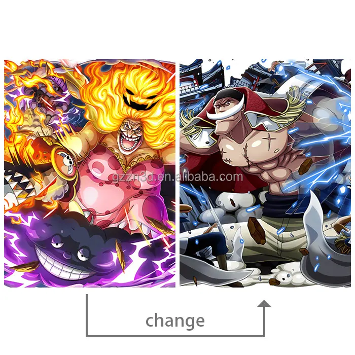 Japanese 3d Poster Animals Lenticular Anime Poster With 3d Lenticular ...