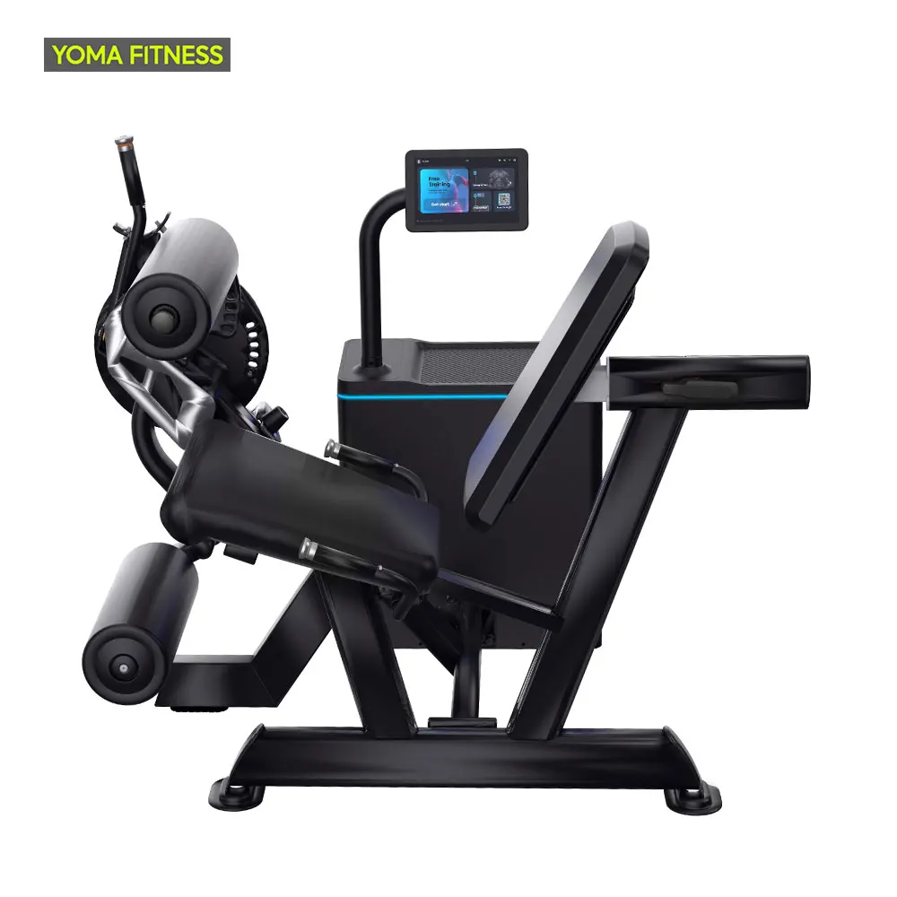 Digital Intelligent Control Fitness Equipment Leg Extension & Curl High ...