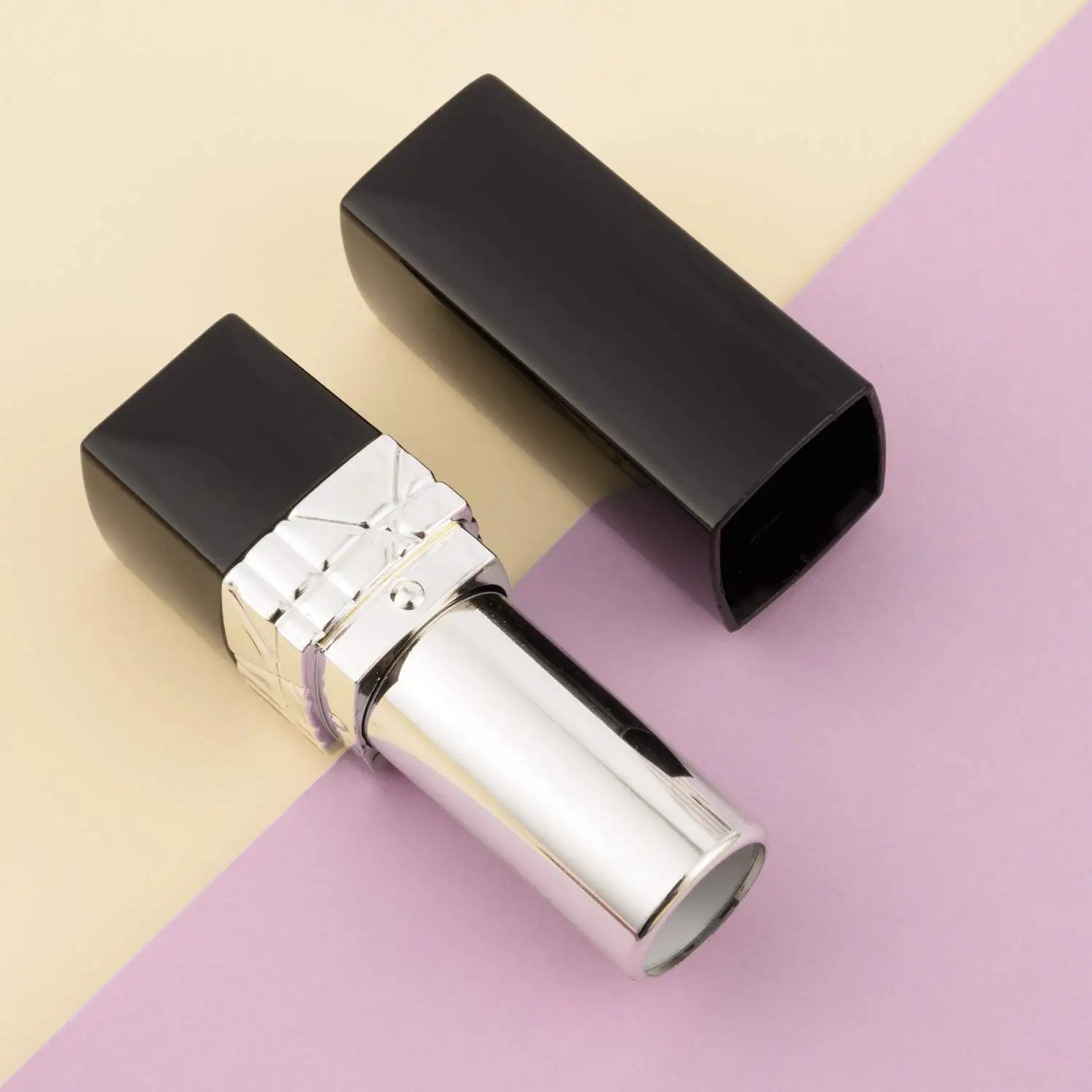 Luxury Lip Makeup Empty Lipstick Tube Square Cosmetic Plastics Lipgloss ...