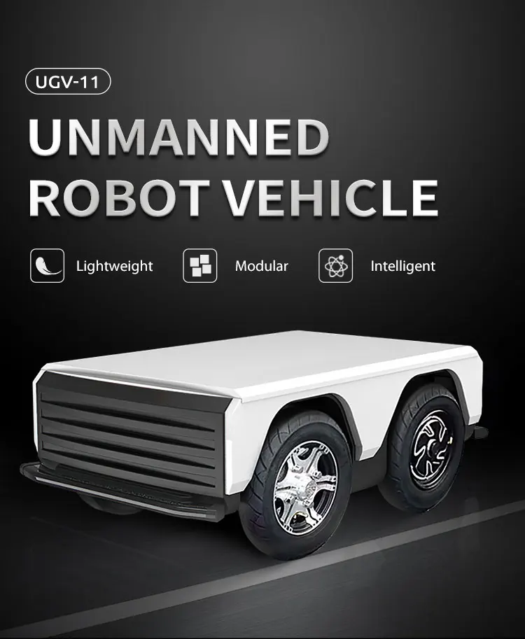 200kg Payload Vending Car - Smart UGV RC Tank Chassis