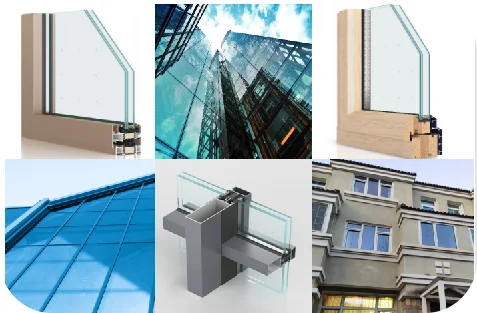 Passive Window Super Thin Triple Vacuum Glazing Sample Available Low-e ...