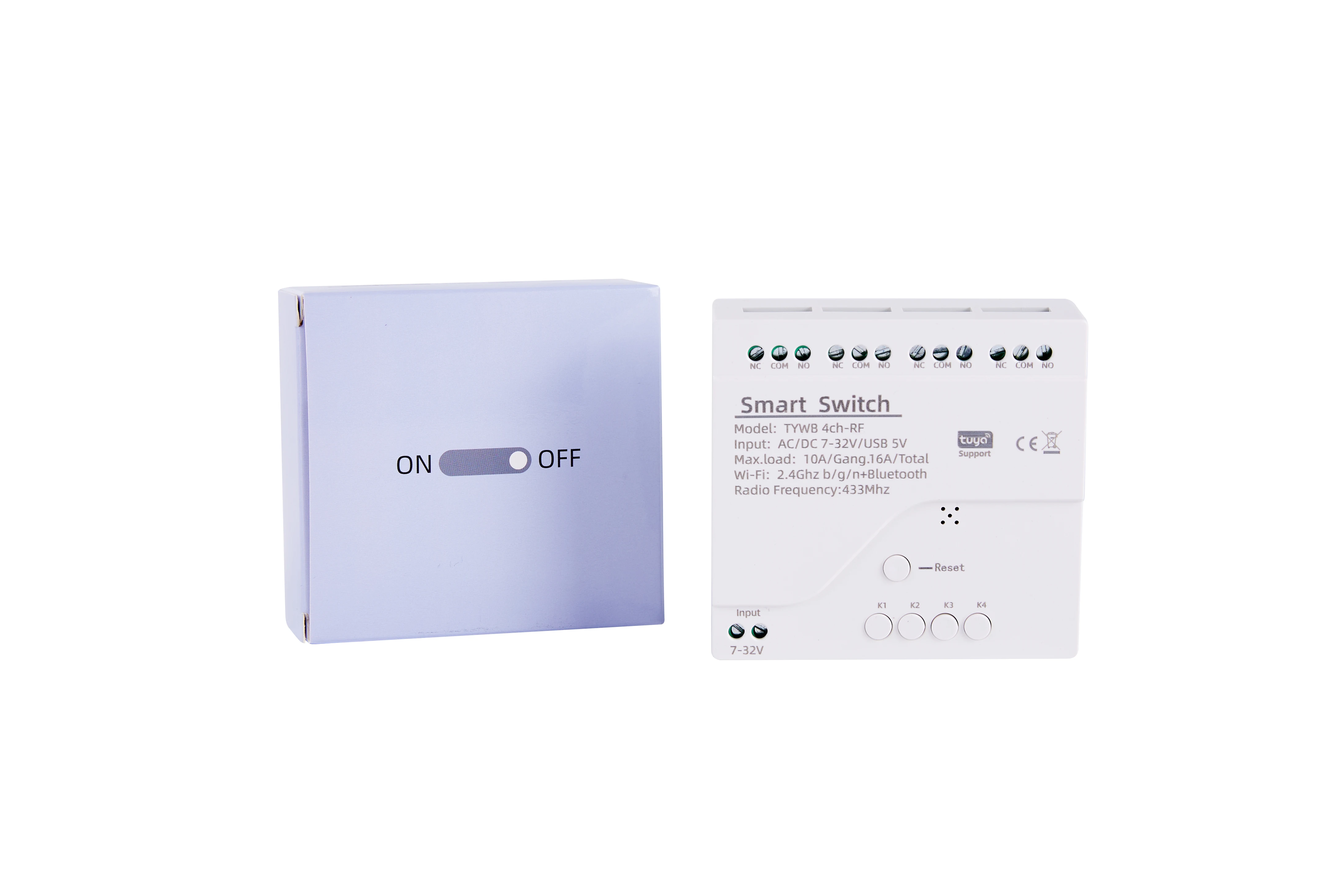 Wifi Remote Control Module Ac85v 220 250v Dc7v 32v Rf Receiver ...